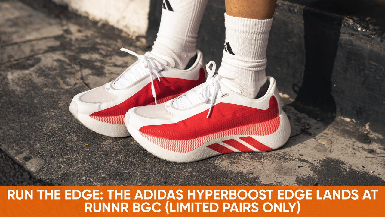 Run the Edge: The adidas Hyperboost Edge Lands at Runnr BGC (Limited P