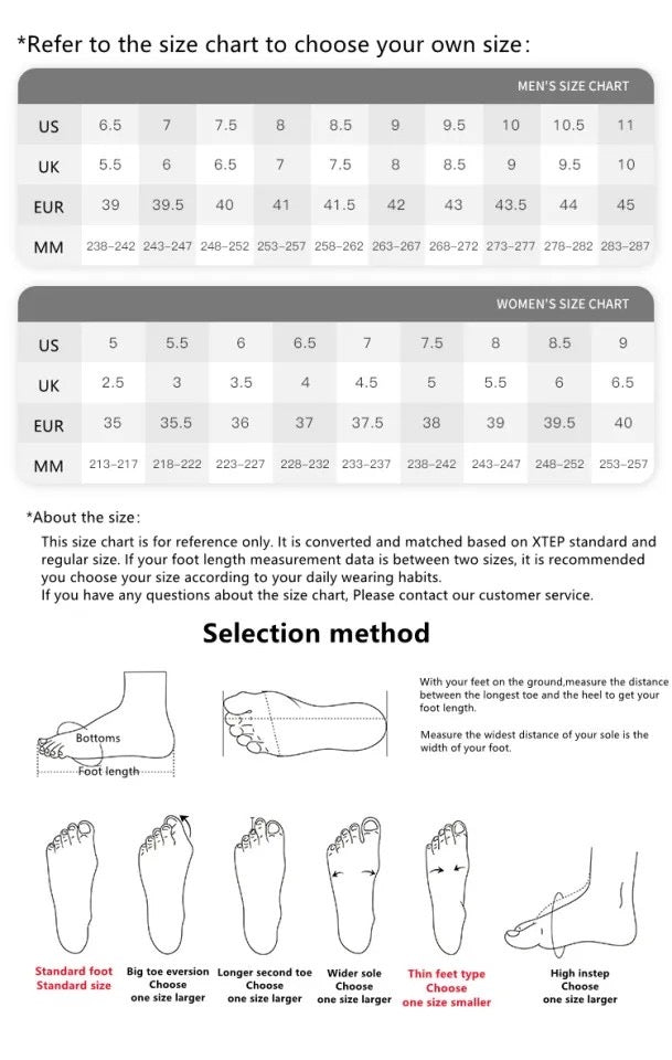XTEP Men's Starlight 2.0 Running Shoes -Runnr