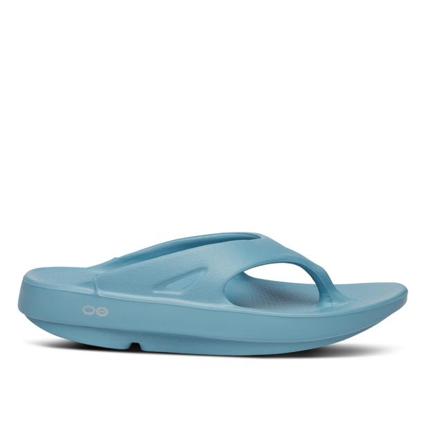 OOFOS OORIGINAL Thong Recovery Slipper 1000 Ocean Blue - runnr – Runnr
