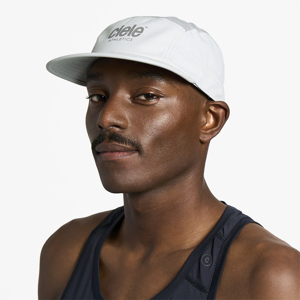 Ciele GOCAP Classic Athletics Light Grey Running Cap - runnr! – Runnr