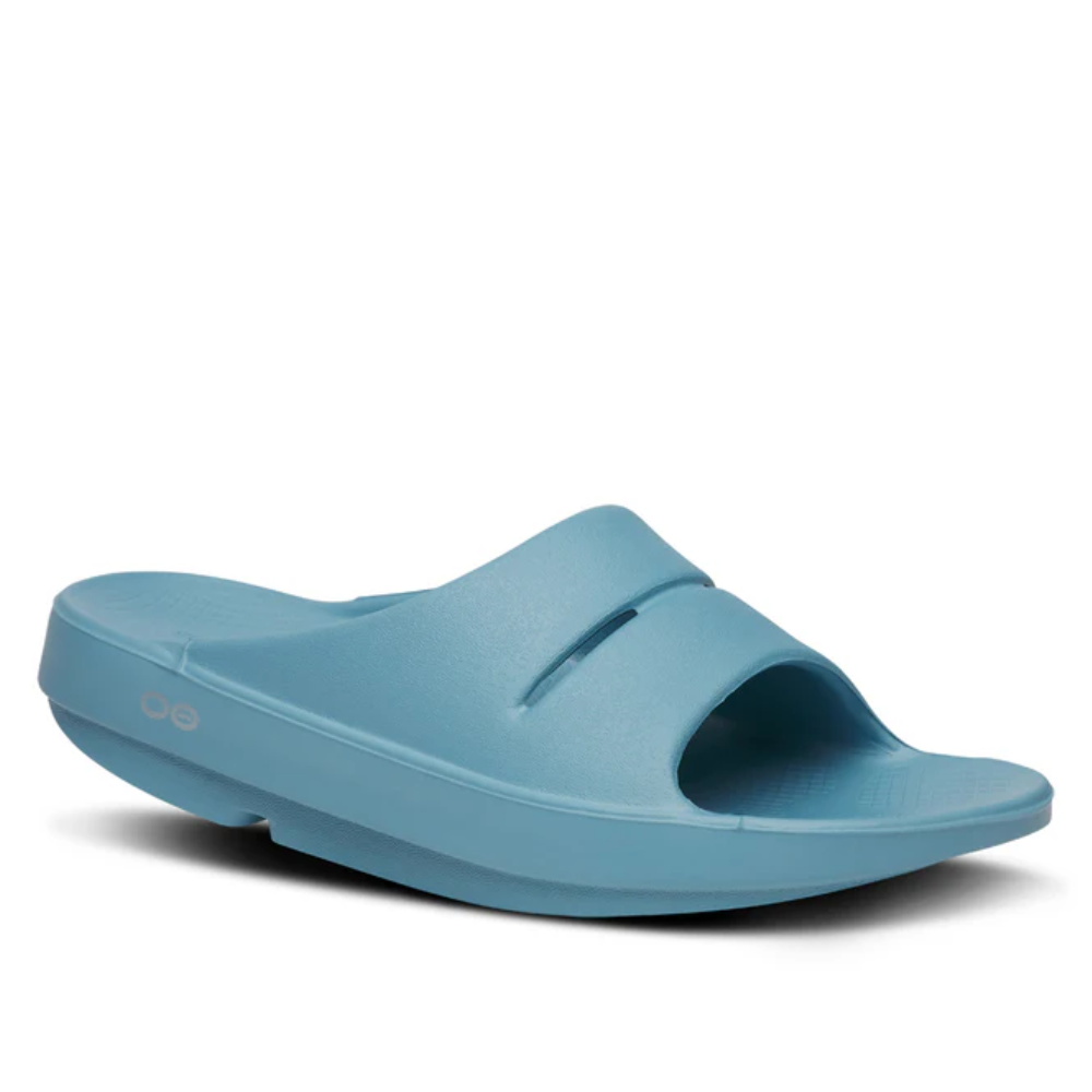 OOFOS OOAHH+ Recovery Slide 1100 Ocean Blue - runnr – Runnr