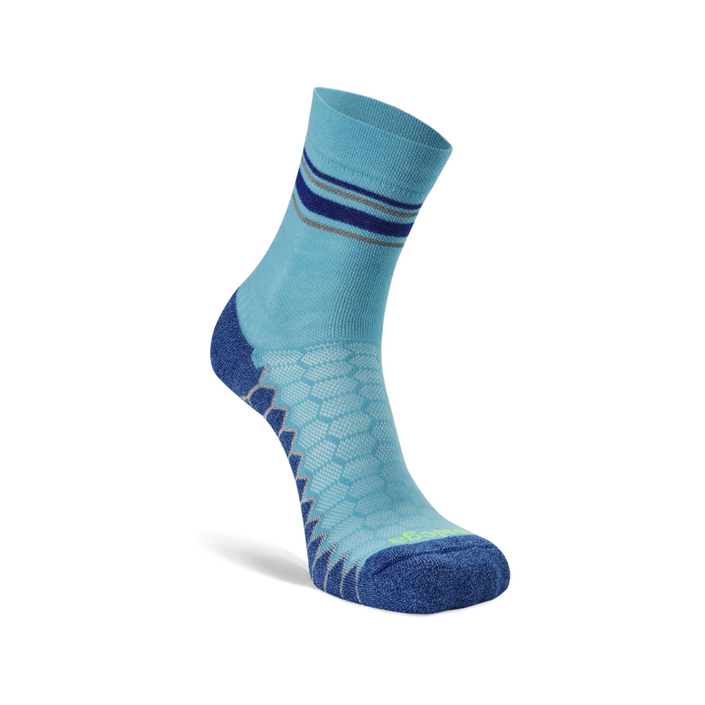 Balega Fa23 Silver Mini Crew Running Socks Cobalt 648035 - runnr – Runnr